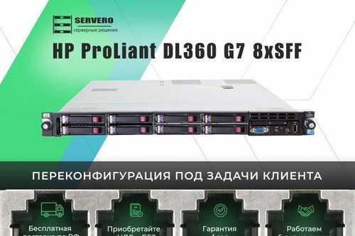 HP DL360 G7 4xSFF/2xX5550/32GB/2x460WT