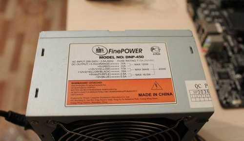 Finepower dnp 450 схема