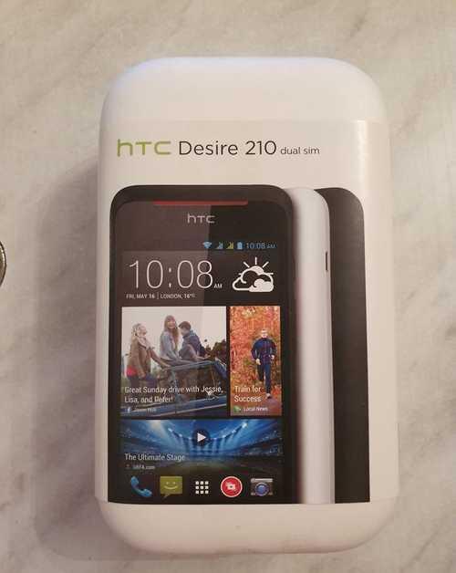 Новый смартфон HTC Desire 210 dual sim White