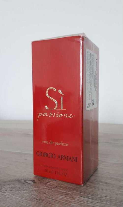 Туалетная вода Armani Si passione 30ml