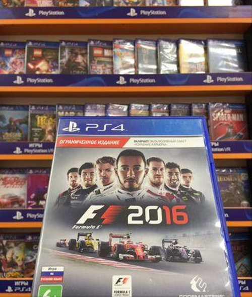 Formula 1 F1 2016 (ReSale)(PS4,русская версия)