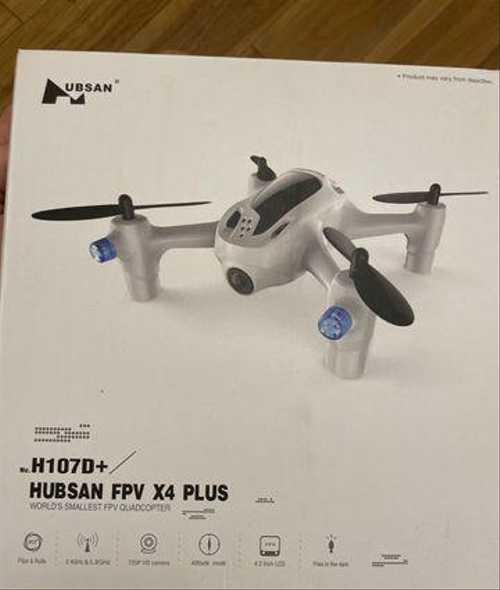 Квадрокоптер Hubsan X4 FPV plus H107D+