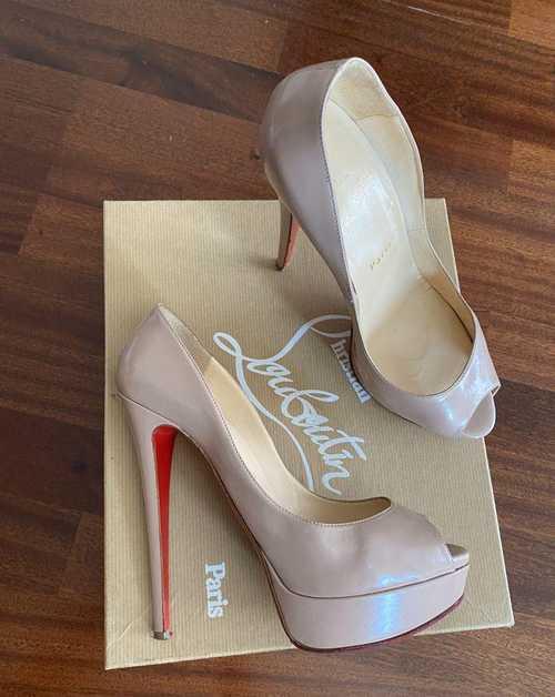 Продам туфли Christian Louboutin lady peep размер