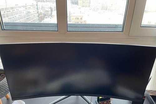 34" Монитор MSI Optix MAG342cqrv черный