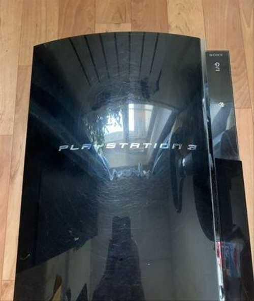 Playstation 3 fat 60gb желтый огонь
