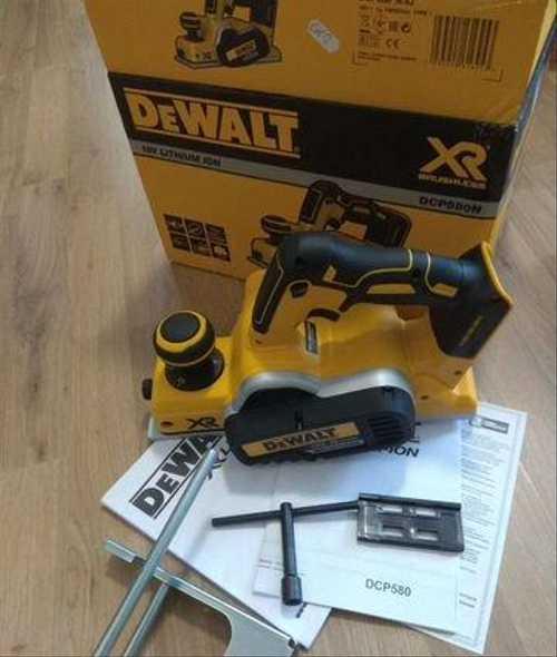 Рубанок dewalt DCP580N 18в, bl