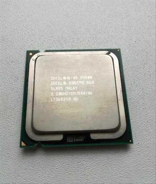 Процессор 775 сокет CPU Интел е4500