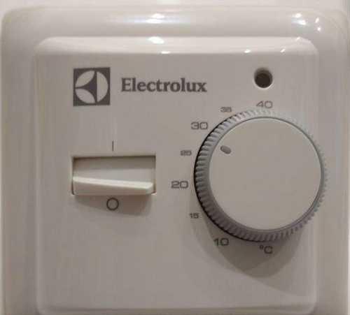 Регулятор теплого пола Электролюкс. Терморегулятор ЕТВ-16. Терморегулятор Electrolux ETS-16w с розеткой. Проводной настенный пульт управления Электролюкс.