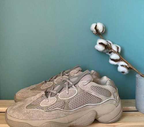 Кроссовки мужские Adidas Yeezy 500 Taupe Light 9uk