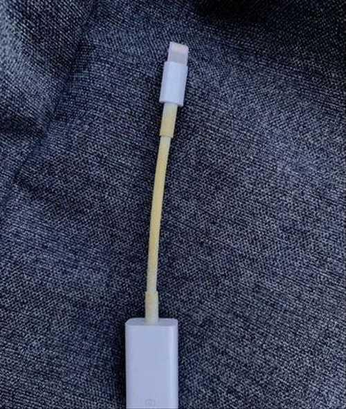 Apple lightning USB адаптер