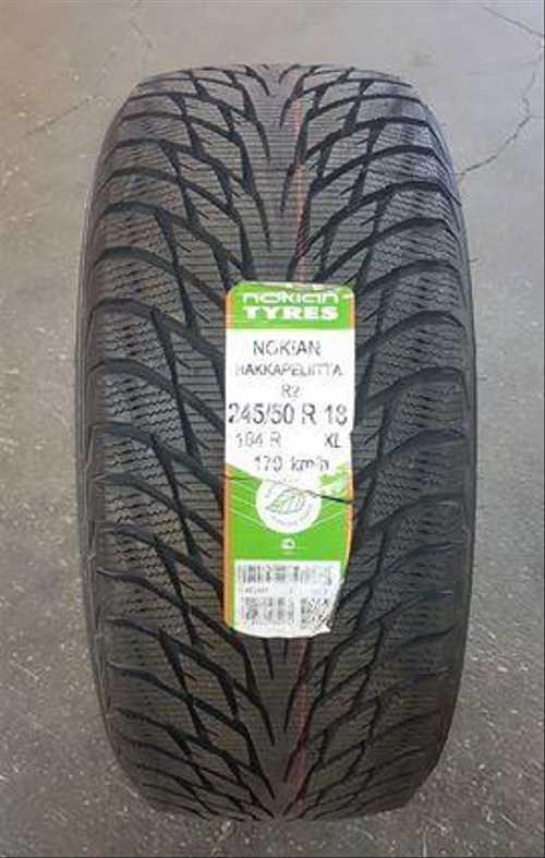 Nokian 50. Nokian Tyres Hakkapeliitta r2 r18 245 50.