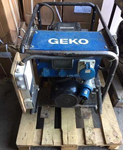 Генератор бензиновый geko 12001E-S/seba