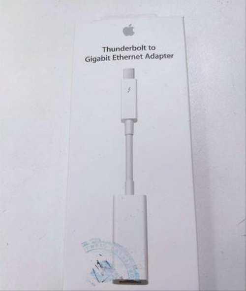 Адаптер Thunderbolt Gigabit Ethernet A1433 MacBook