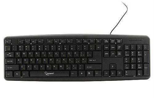 Клавиатура Gembird KB-8320U-BL черный USB