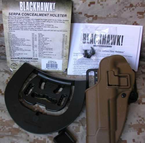 Кобура Blackhawk для Beretta 92/95 для левши в тан