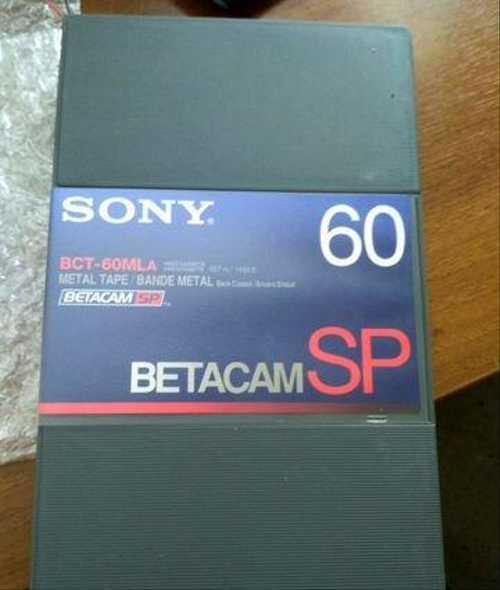 Кассета Betacam SP Sony 60 мин BCT-60MLA