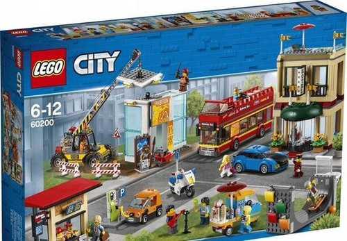 Новый lego 60200 City Town Столица