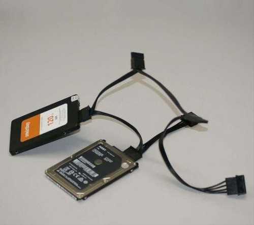 Разветвитель Molex - 5 SATA Power для HDD и SSD