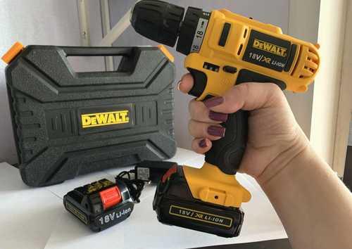 Шуруповерт шуруповерт dewalt 18V