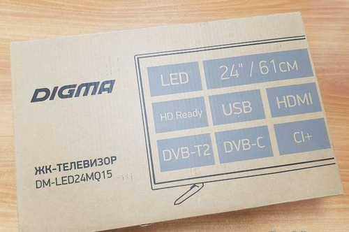 Телевизор digma настроить dm led24mq15