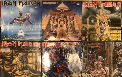 Пластинки фирменные Iron Maiden