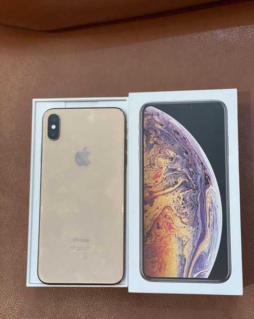 Телефон iPhone xsmax 256 gold