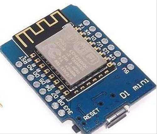 ESP8266 mini с IOT BortX. Демонстрация по видео