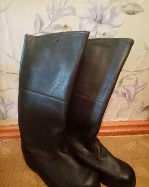 Сапоги юфтевые мужские