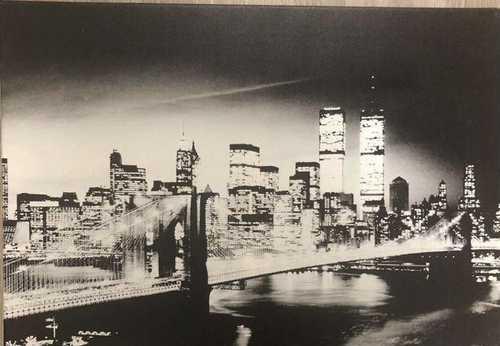 Постер на холсте Нью-Йорк 42*67 см