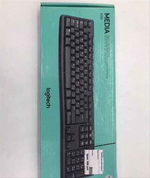 Клавиатура logitech Media K200