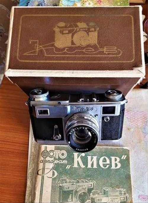 Фотоаппарат Киев 4ам № - 00452. (комплект)