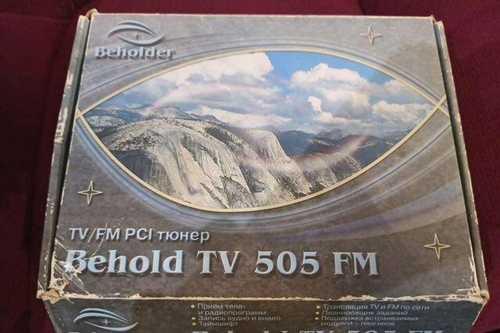 Behold tv 505 fm тюнер