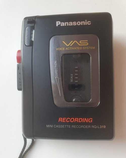 Диктофон кассетный плеер Panasonic RQ-L319 рабочий