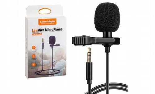 Микрофон петличка Lavalier MicroPhone HSX-M01 Jack