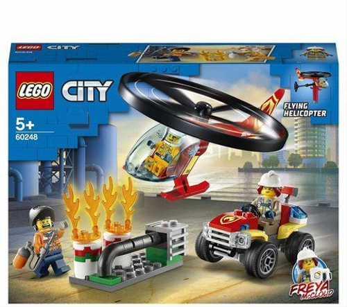 Lego City Fire Пожарный спасательный вертолет