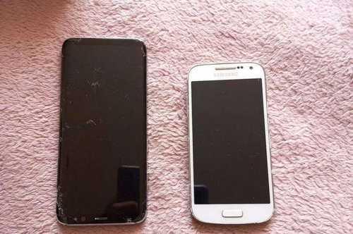 Телефон Samsung galaxy s8, gelaxy 4 mini gt 19192