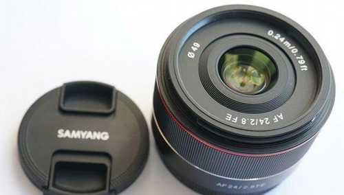 Samyang AF 24mm f/2.8 FE полный кадр Sony E