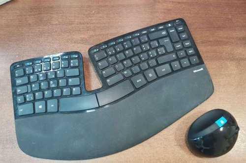 Клавиатура и мышь Microsoft Sculpt Ergonomic Deskt
