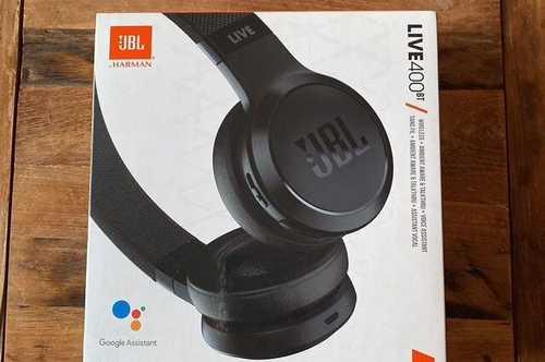 Блютуз наушники JBL Live400BT черные