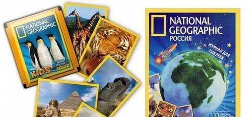 Наклейки panini National Geographic