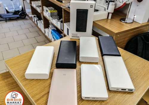 Внешние аккумуляторы Xiaomi разные Power Bank