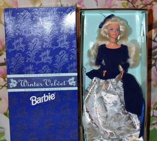 Winter Velvet Barbie 1995 год