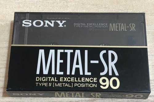 Аудиокассета Sony Metal SR 90 новая