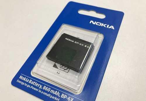 Аккумулятор Батарейка Nokia BP-6X