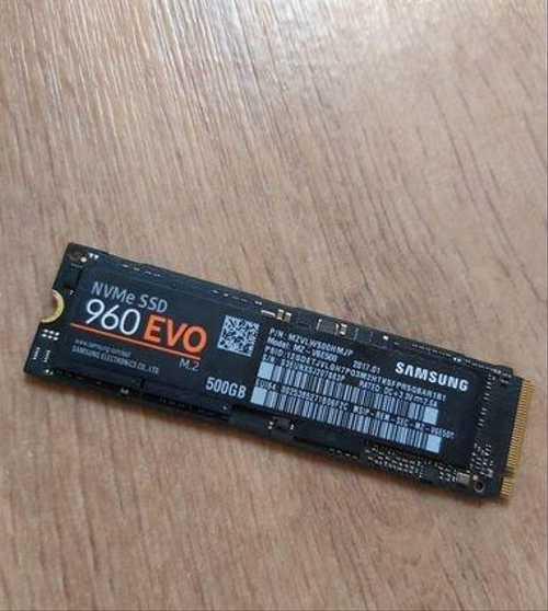 Жётский диск SSD-накопитель Samsung 960 EVO
