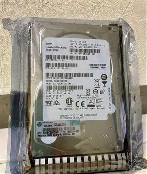 Жесткий диск HPE 300Gb 653960-001 SAS