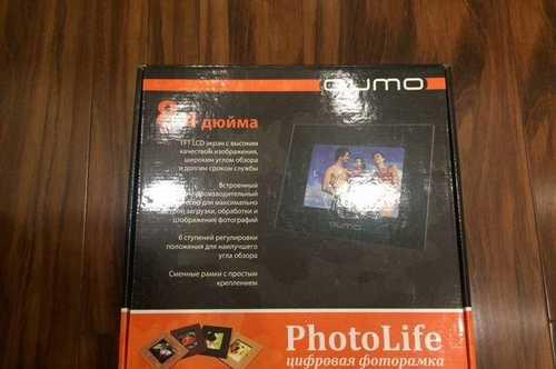 Новая цифровая фоторамка qumo 8,4"