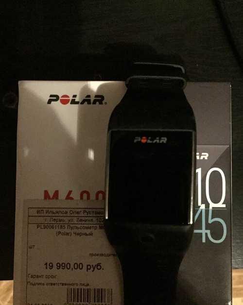 Часы Polar m600