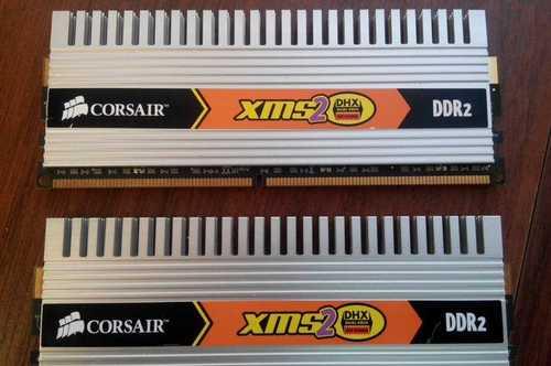 2 гб Corsar XMS2 DDR2 800 мгц CM2X1024-6400 C4DHX