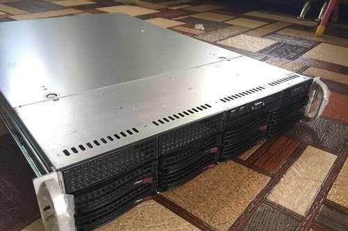 Сервер Supermicro E3-1240 v2; 16 Gb; 8 Hot swap